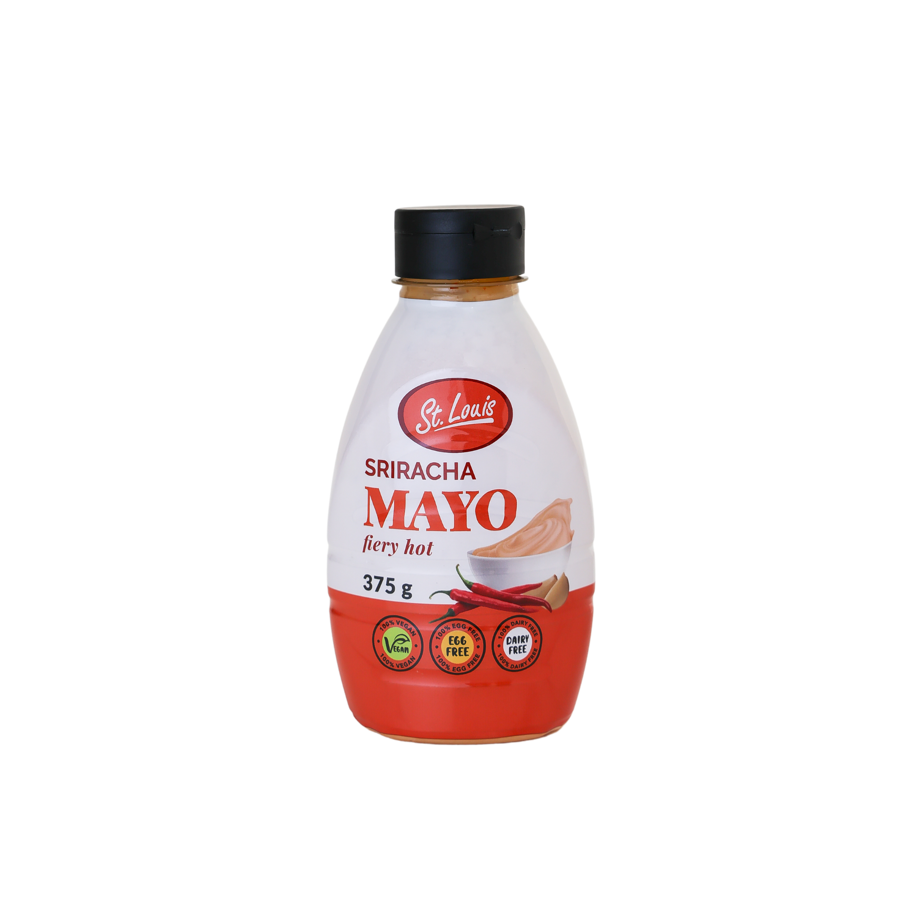St Louis Sriracha Mayo Fiery Hot (375ml) - Looters